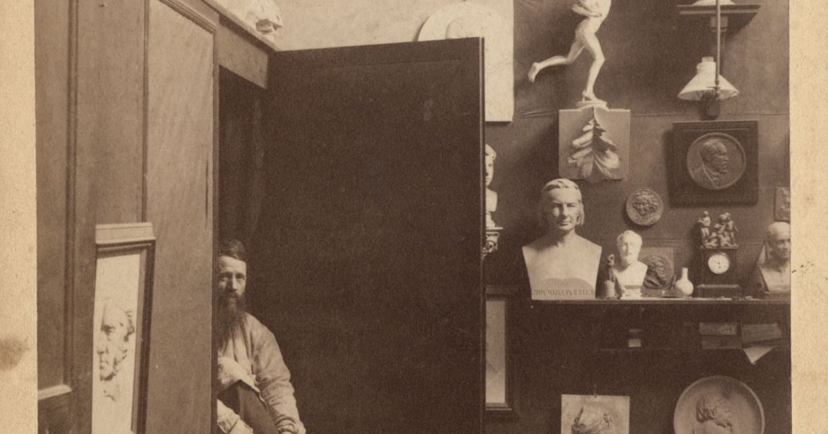"Sue" A Merry Christmas, 1884: Charles Calverley in his New York Studio