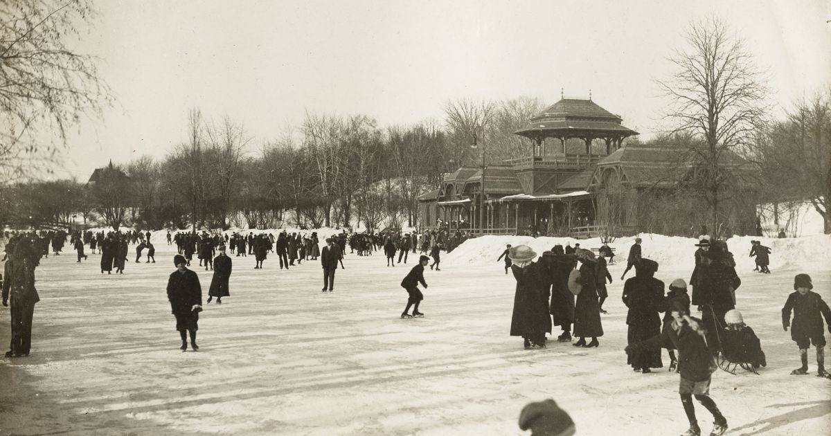Skating Pond in Washington Park