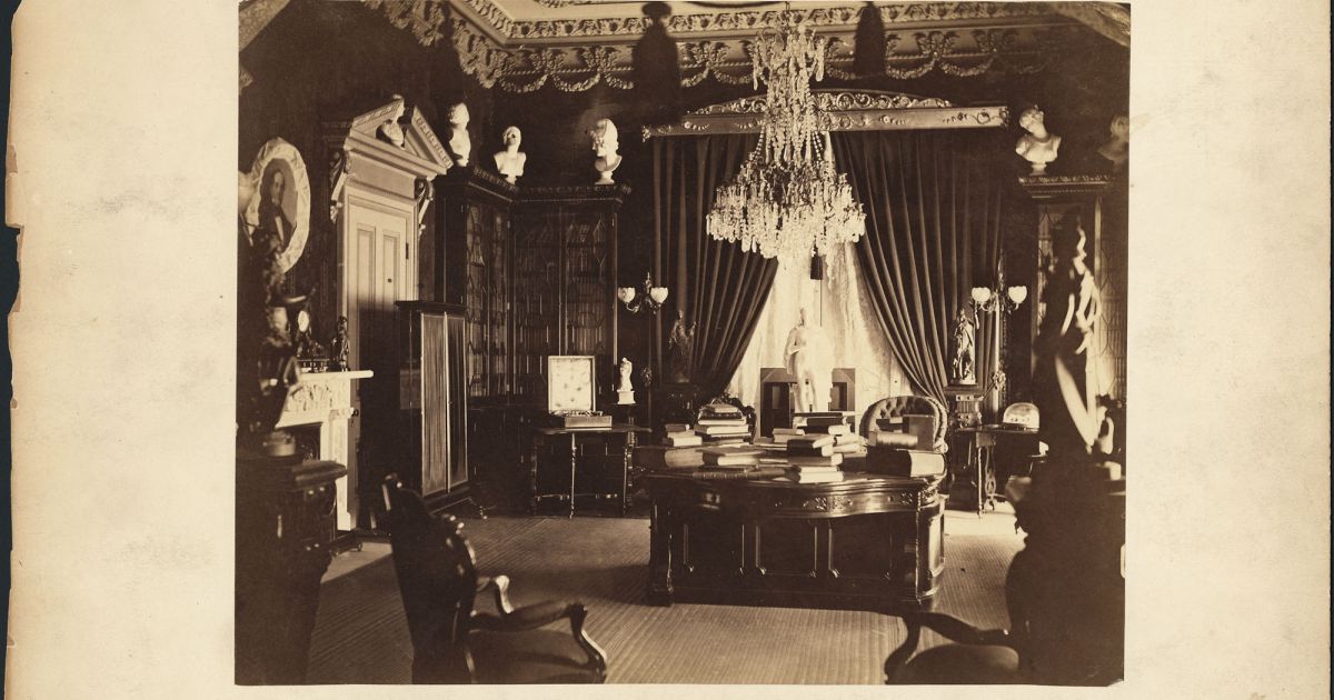 Library, Van Rensselaer Manor House