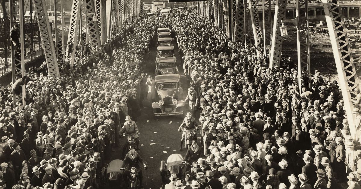 The Opening of the Dunn Memorial Bridge