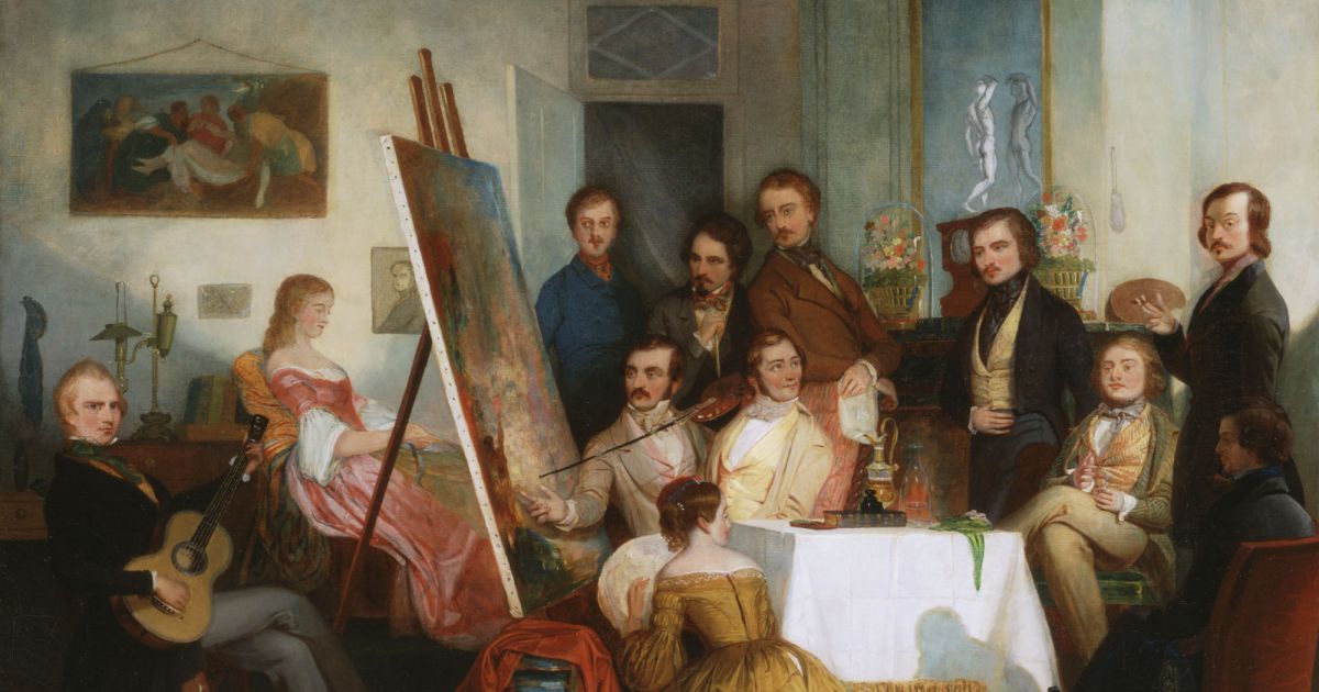 A Studio Reception, Paris