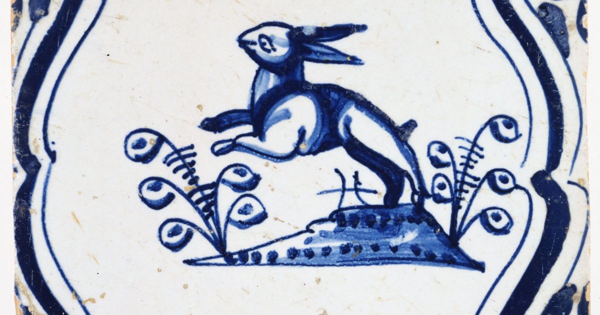 Dutch Tile, Rabbit