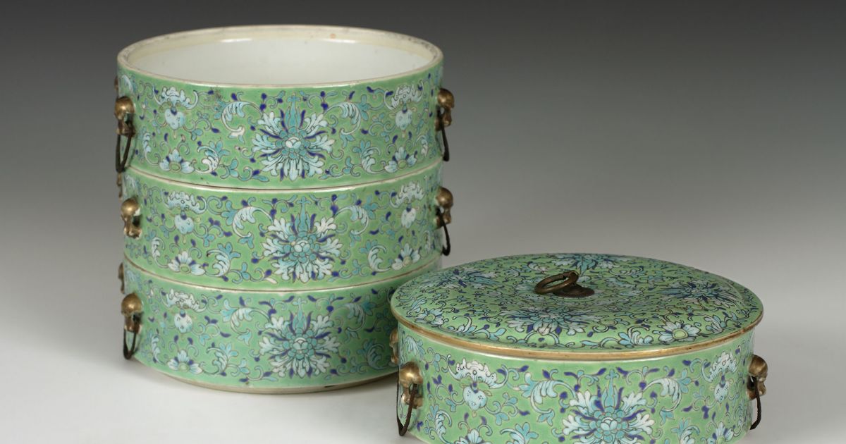 Chinese Porcelain Stacking Bowls