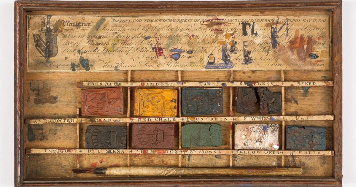 W.J. Reeves & Son Paint Box