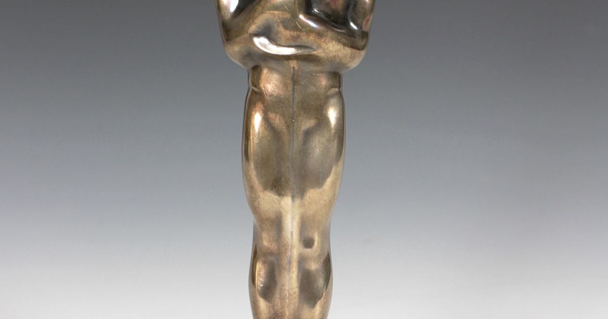 Oscar Statuette Awarded to Edwin Burke