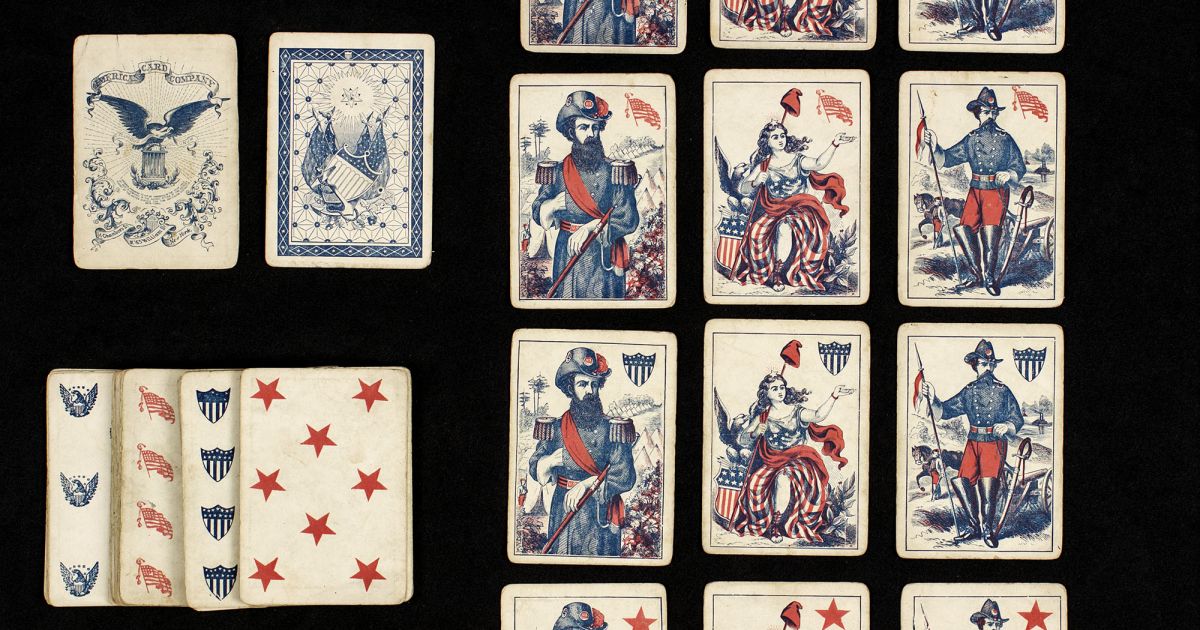 Civil War Playing Cards