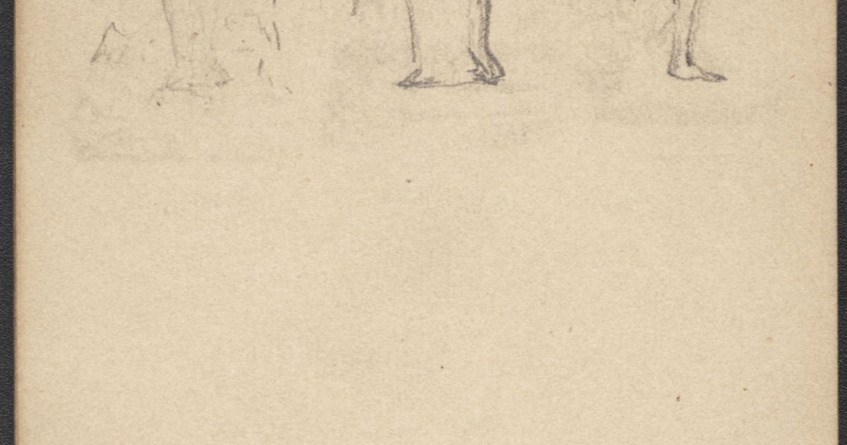 Sketchbook 3 (3 standing figures)