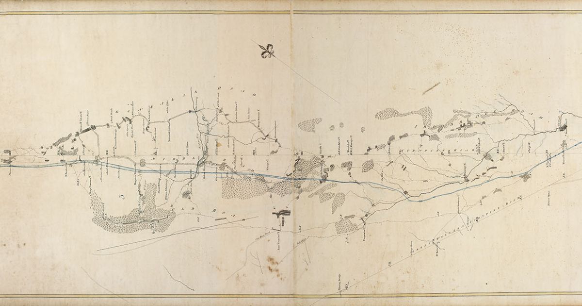 Albany and Schenectady Turnpike Road and the Roads in Its Vicinity