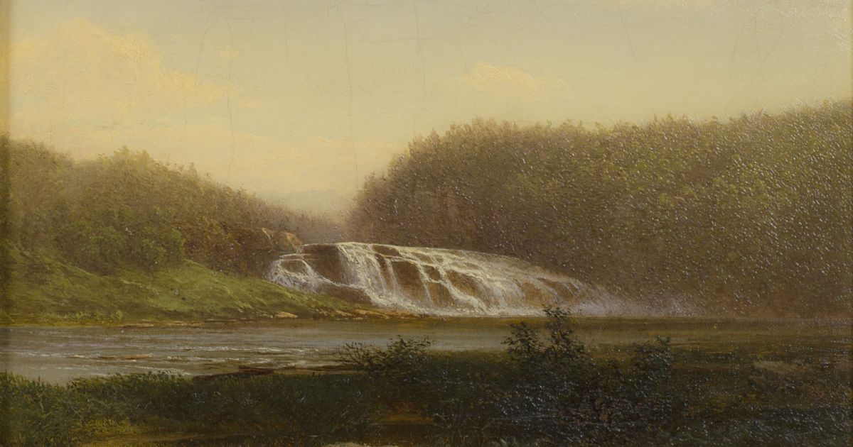 Hudson River Waterfall