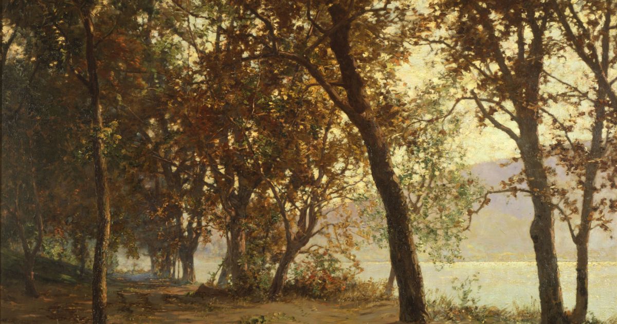 Autumn Morning—Mist Clearing Away
