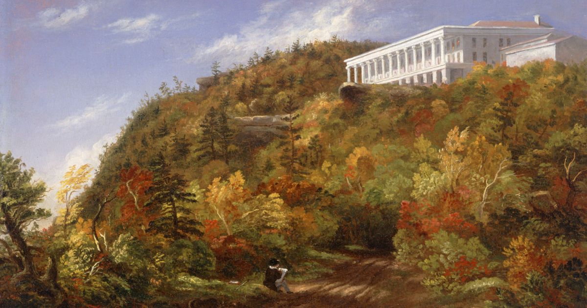 A View of the Catskill Mountain House