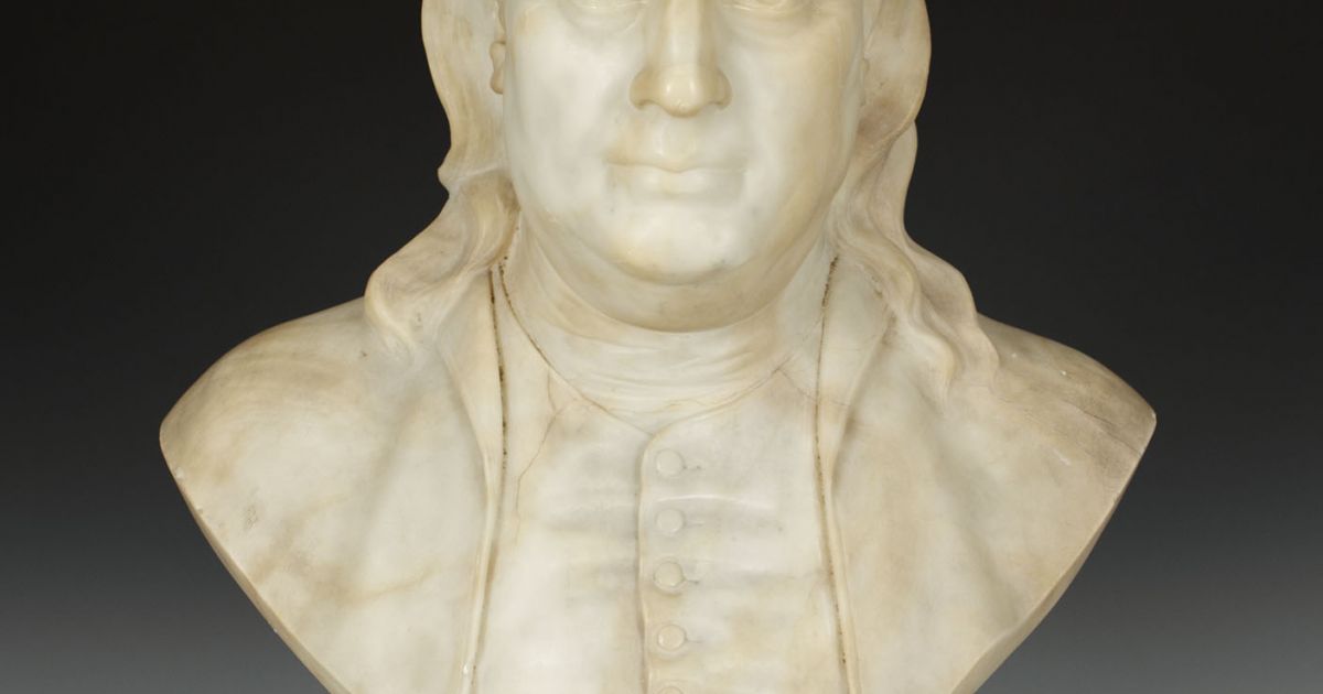 Bust of Ben Franklin