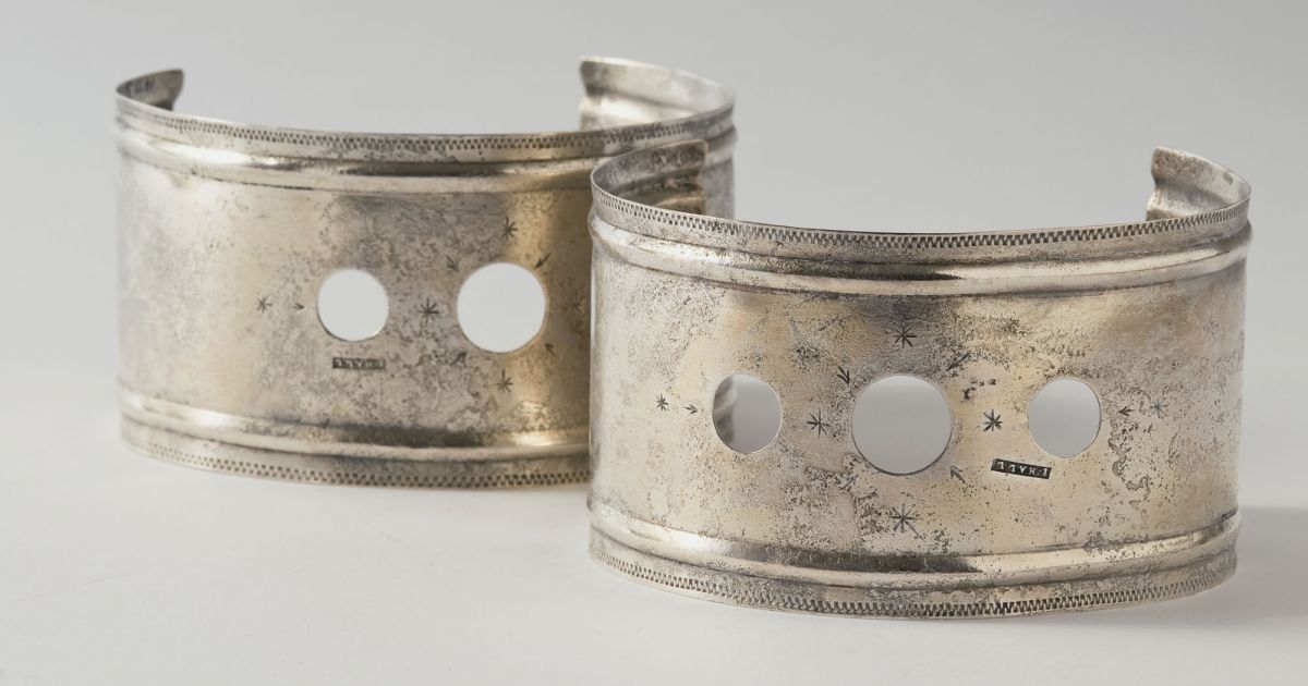Silver Trade Armbands