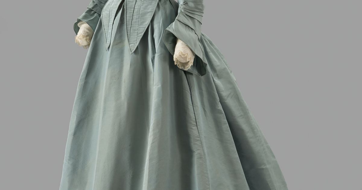 Pale Blue Afternoon Dress