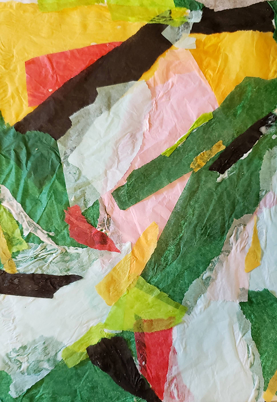 Tissue Paper Collage - Albany Institute of History and Art